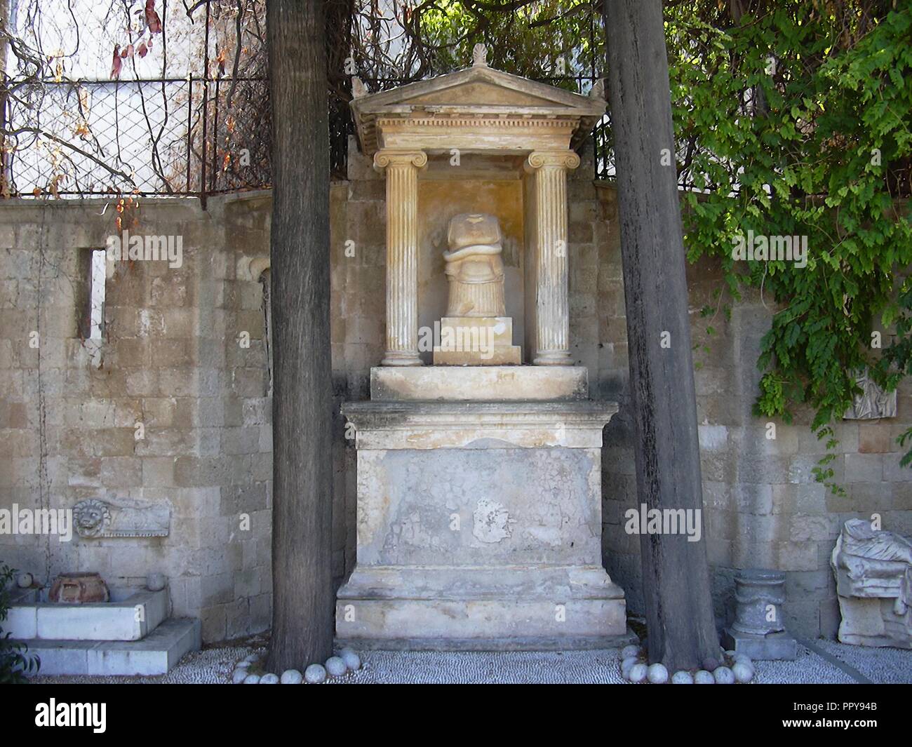 Archaeological Museum of Rhodes Greece Stock Photo - Alamy