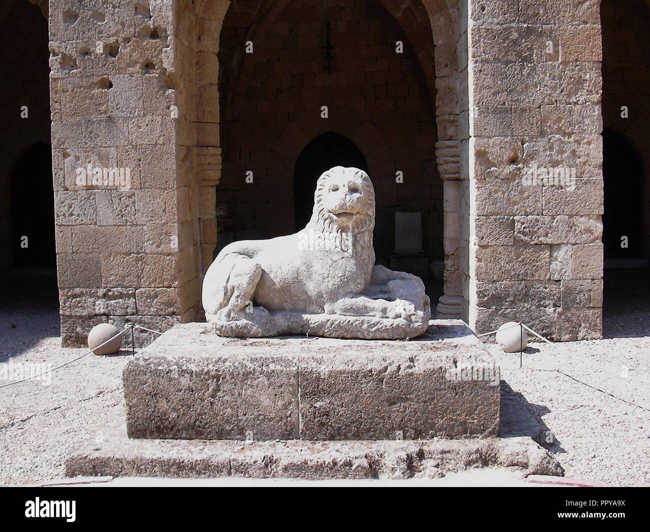 Palace of the Grand Master of the Knights of Rhodes Greece Stock Photo ...