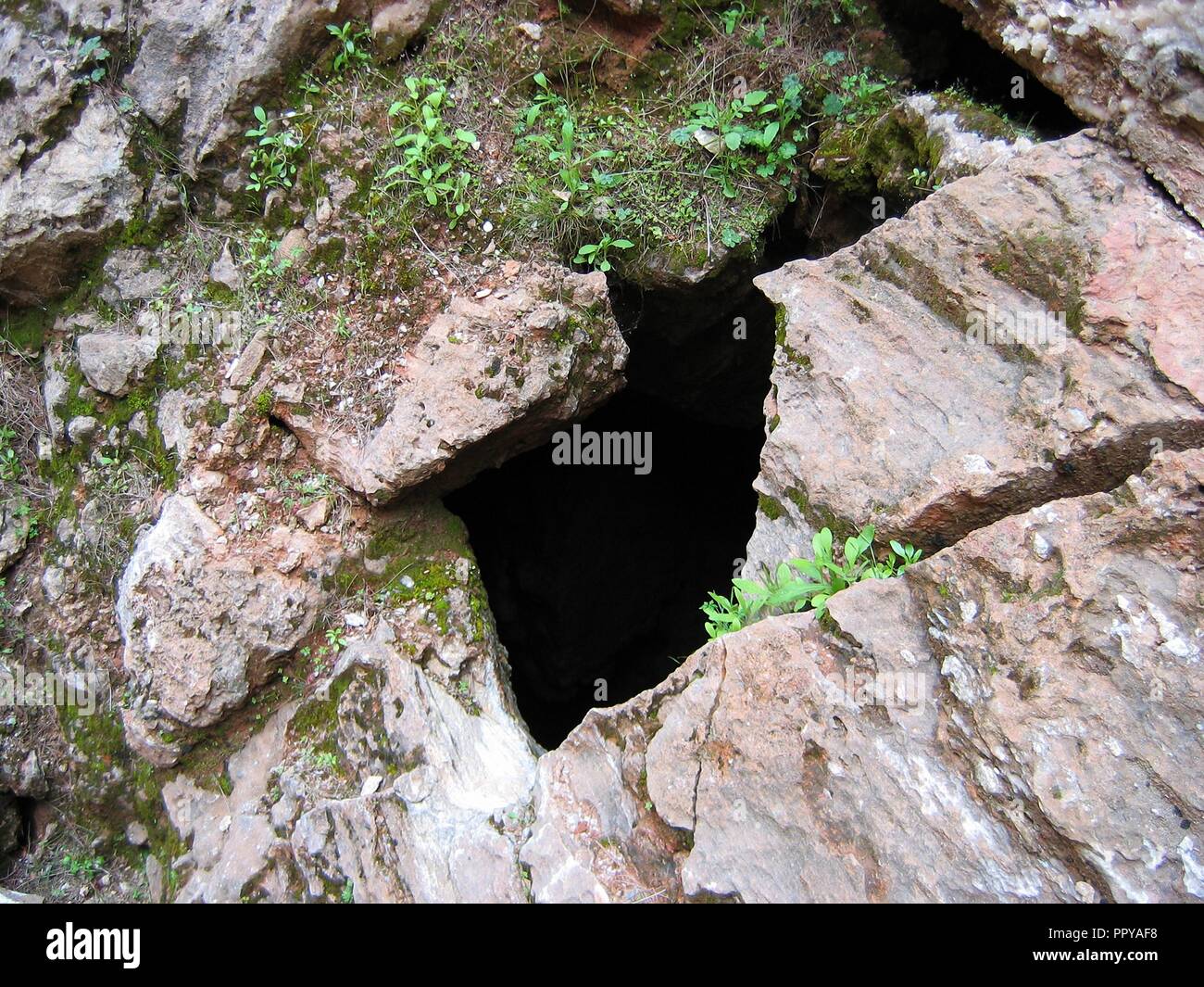 Penteli mountain Athens Greece Stock Photo - Alamy
