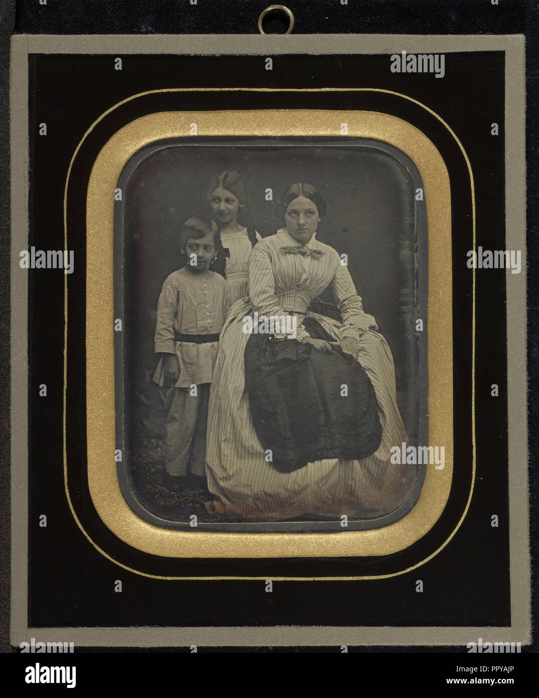 The deRegny Children and Their Nanny; Jean-Gabriel Eynard, Swiss, 1775 ...