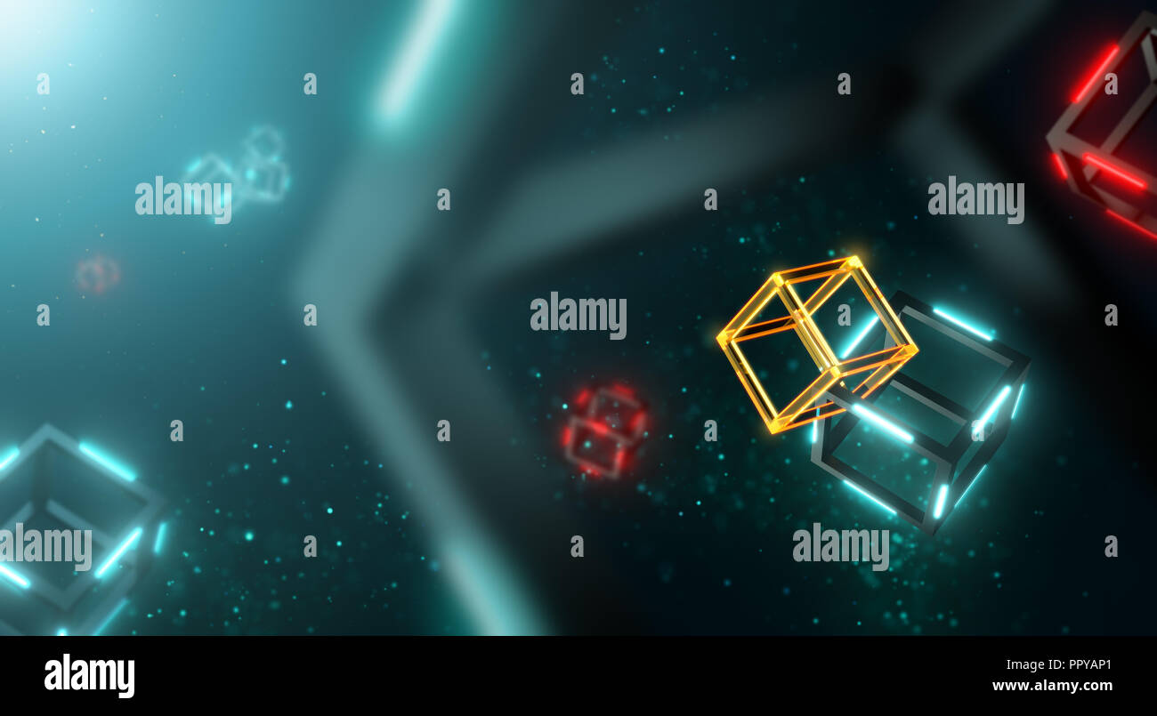 Blockchain digital chain hi-res stock photography and images - Alamy