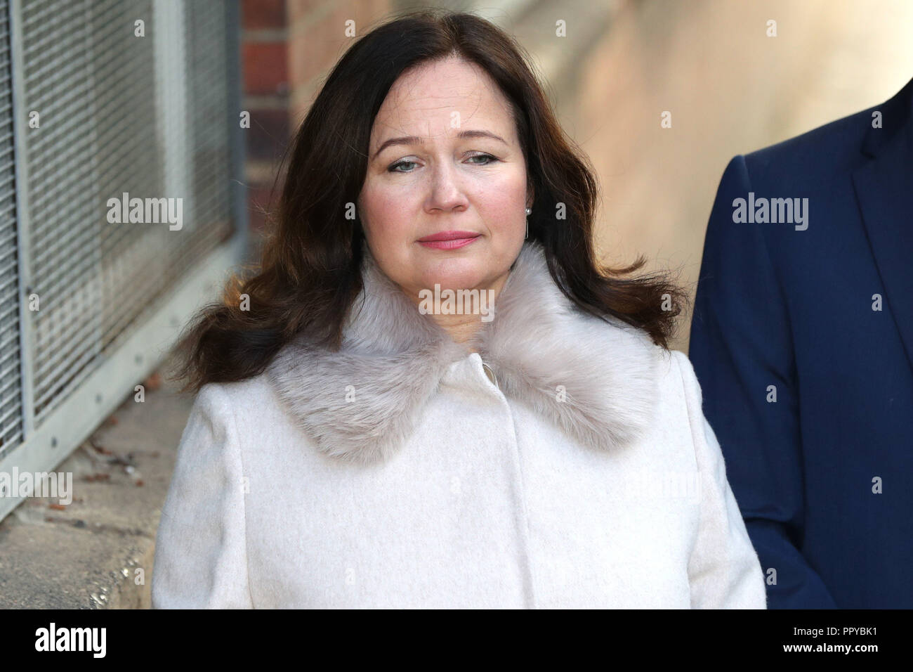 Nadim ednan laperouse outside west london coroners court hi-res stock ...