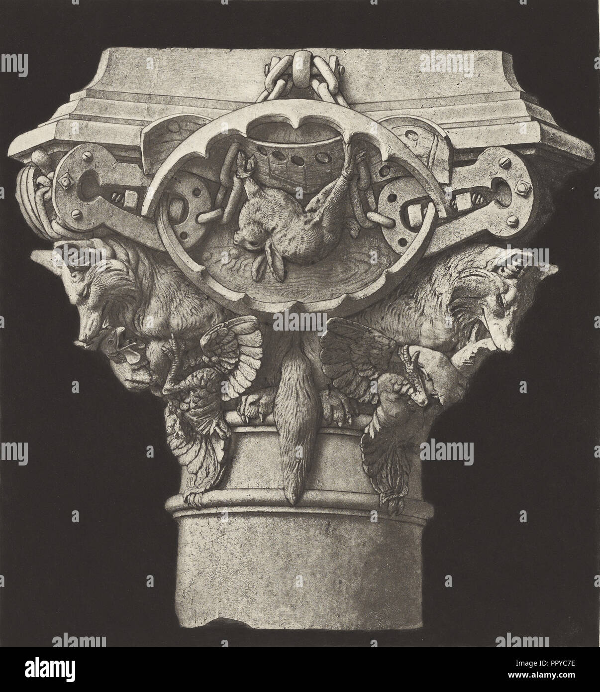 Nouveau Louvre, Manège, Édouard Baldus, French, born Germany, 1813 ...