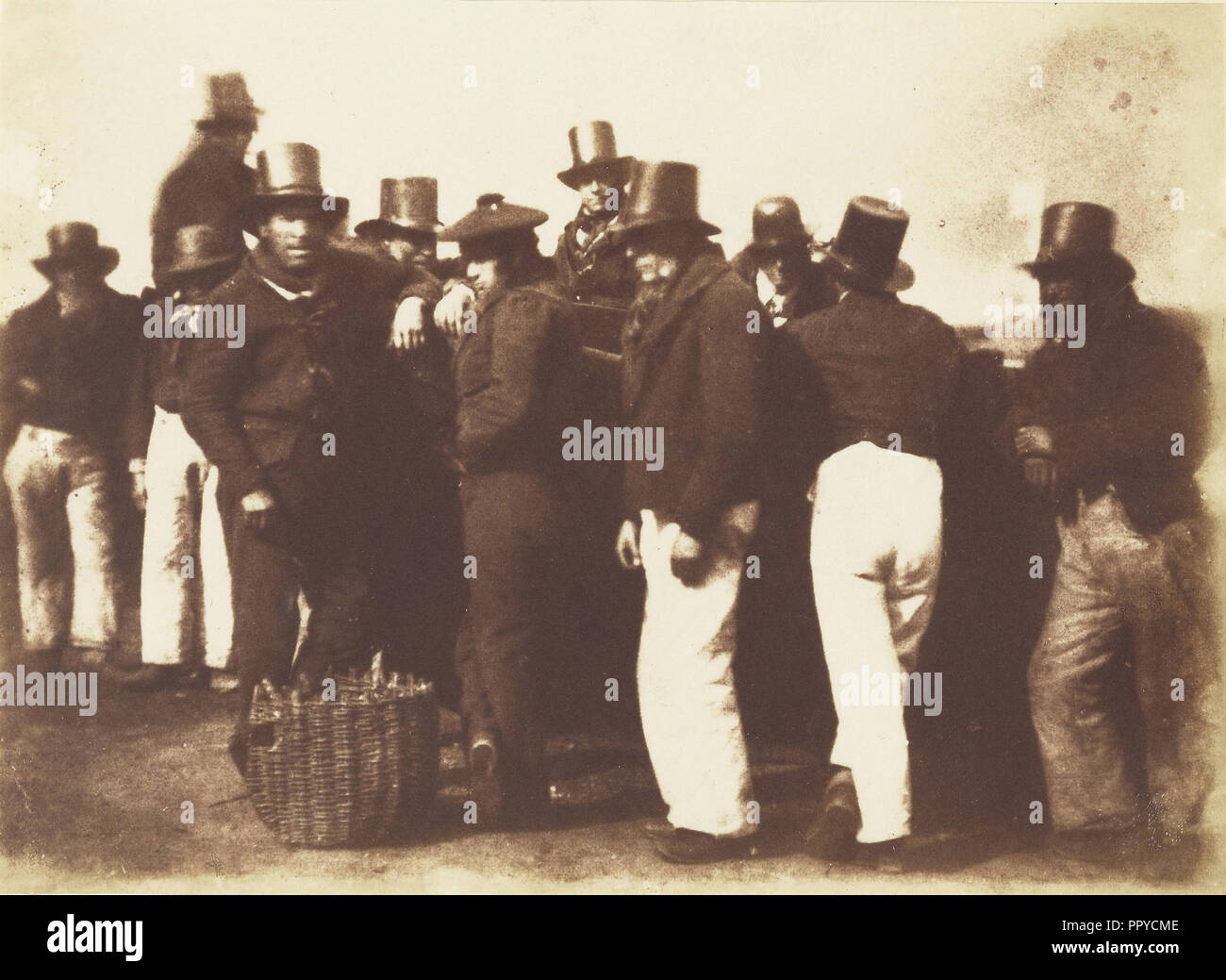 Newhaven Fishermen; Hill & Adamson, Scottish, active 1843 - 1848 ...