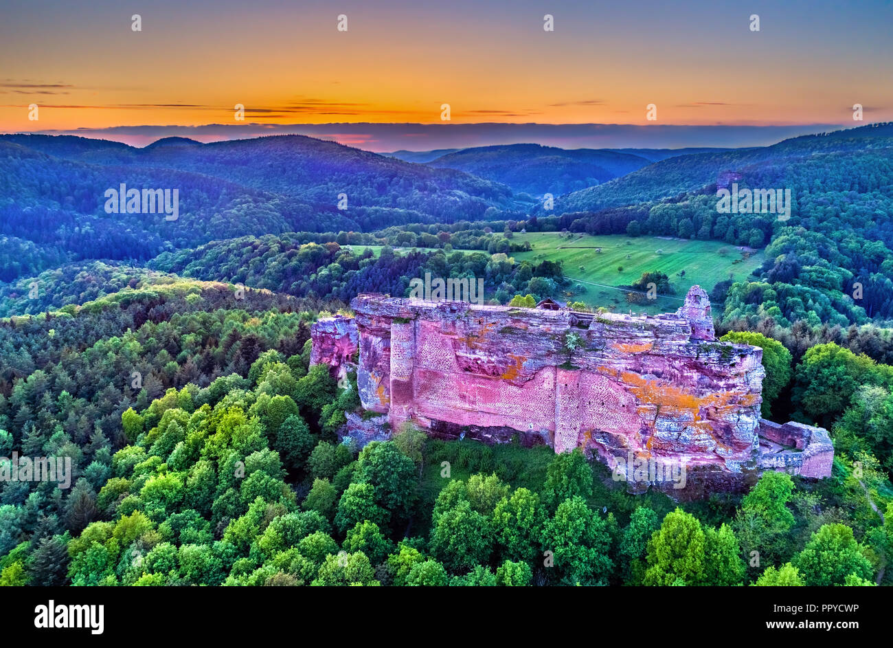 Fleckenstein castle hi-res stock photography and images - Alamy