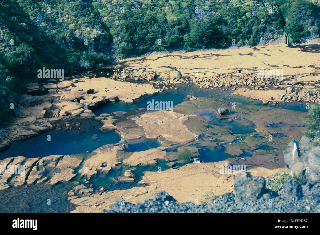 Waterfall salto del agrio hi-res stock photography and images - Alamy