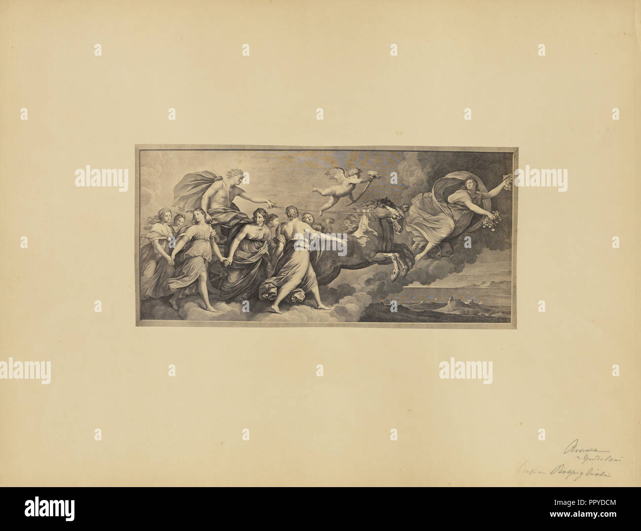 Aurora by Guido Reni; James Anderson, British, 1813 - 1877, Rome, Italy ...