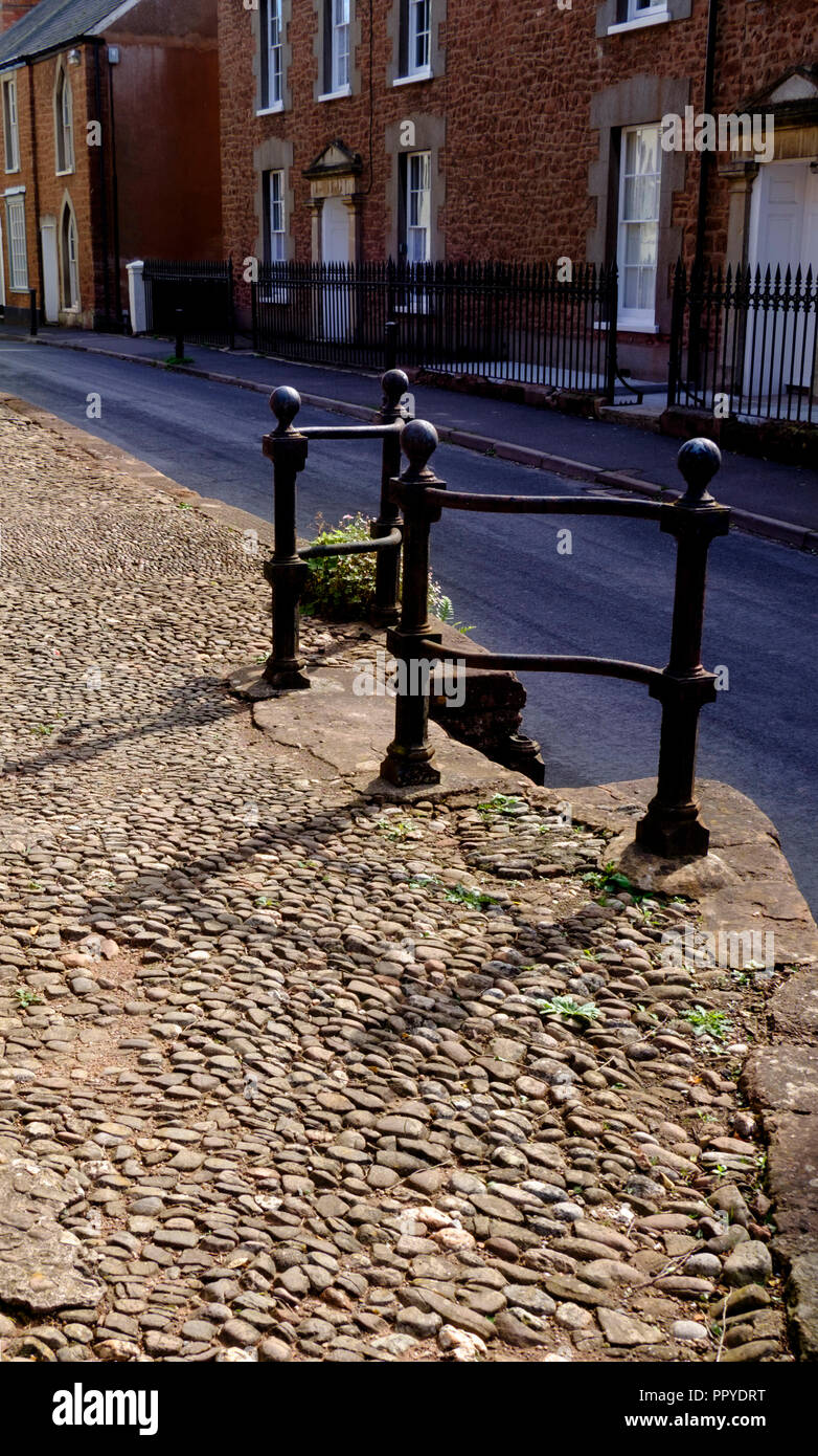 Milverton, a village near Taunton Somerset england Stock Photo - Alamy