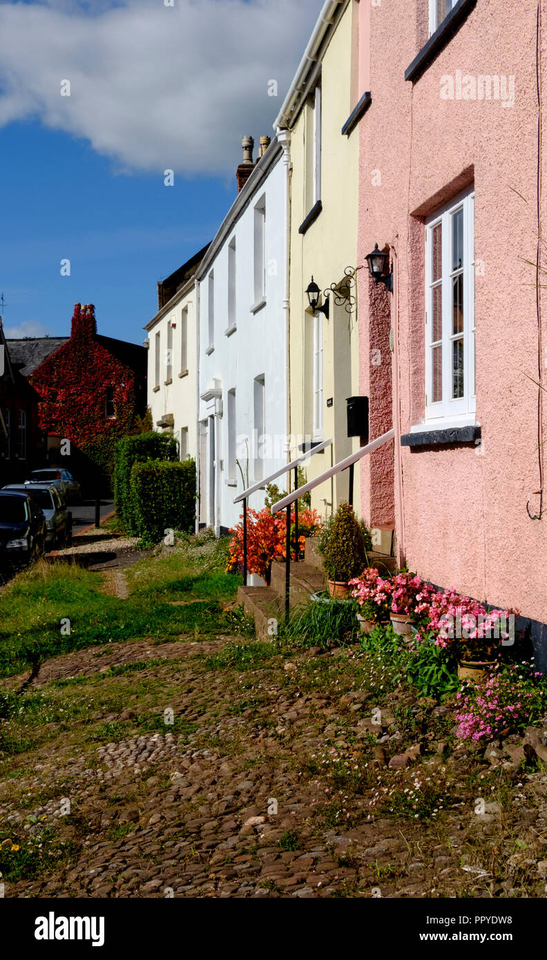Milverton, a village near Taunton Somerset england Stock Photo - Alamy