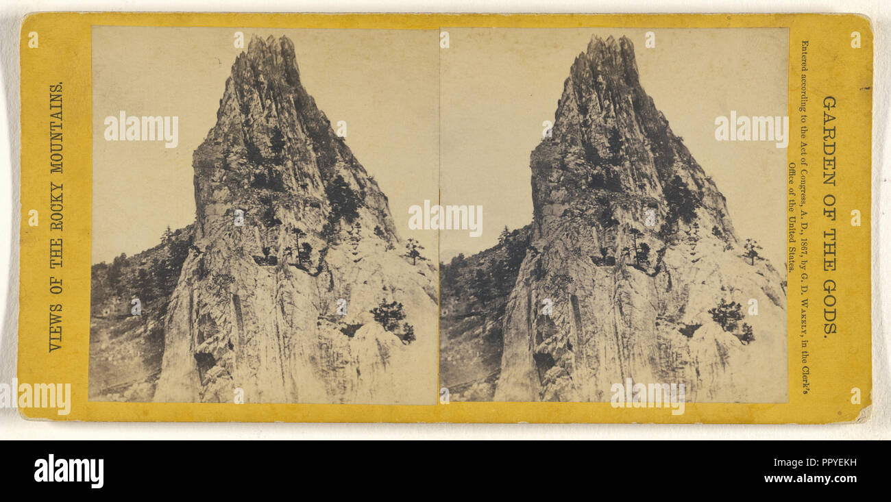 Garden of the Gods; George D. Wakely, American, active 1856 - 1880 ...