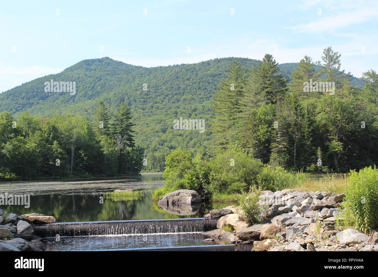 Water rocks pond hi-res stock photography and images - Alamy