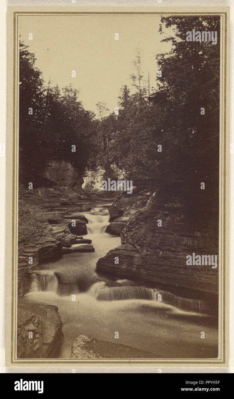 End of the Ravine, or Rocky Heart; John Robert Moore, American, active ...