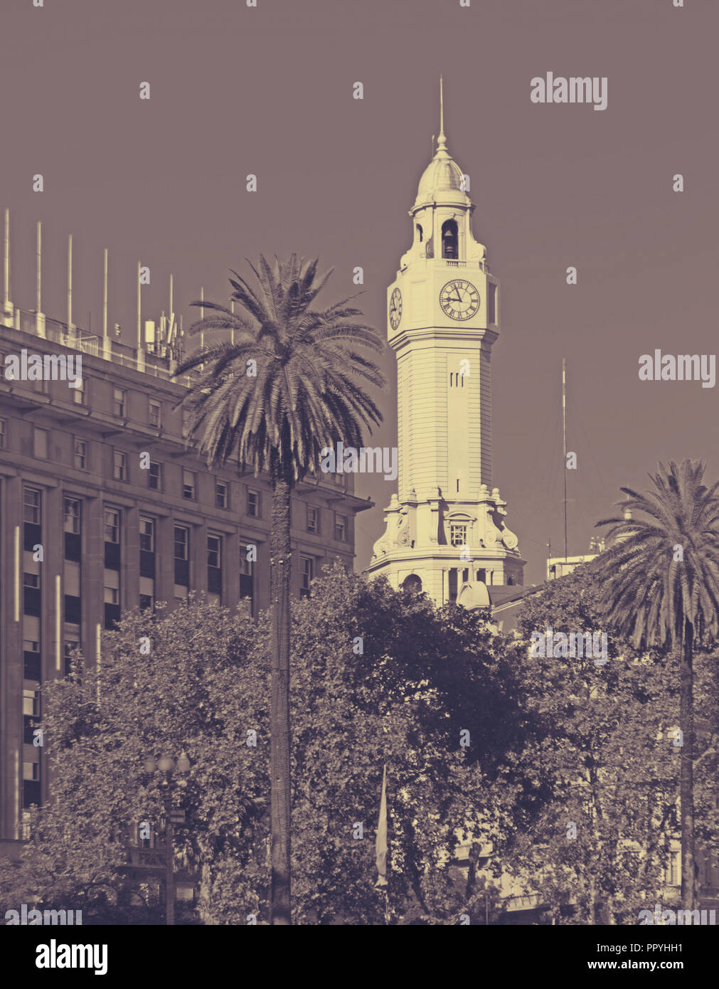 Main square Plaza de Mayo in city center of Buenos Aires Stock Photo ...