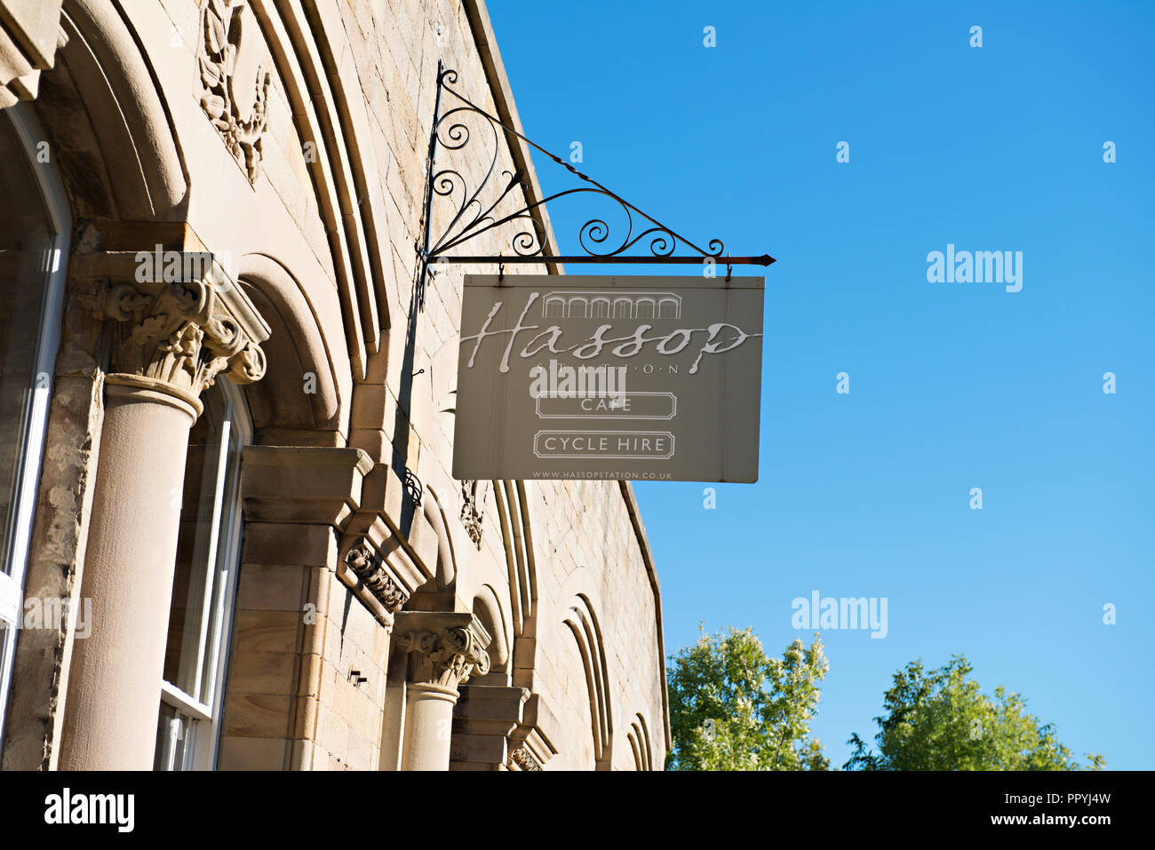The hassop station cafe hi-res stock photography and images - Alamy