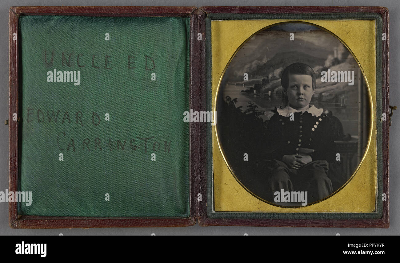 Portrait of Edward Carrington Jr., 'Uncle Ed', Jeremiah Gurney ...