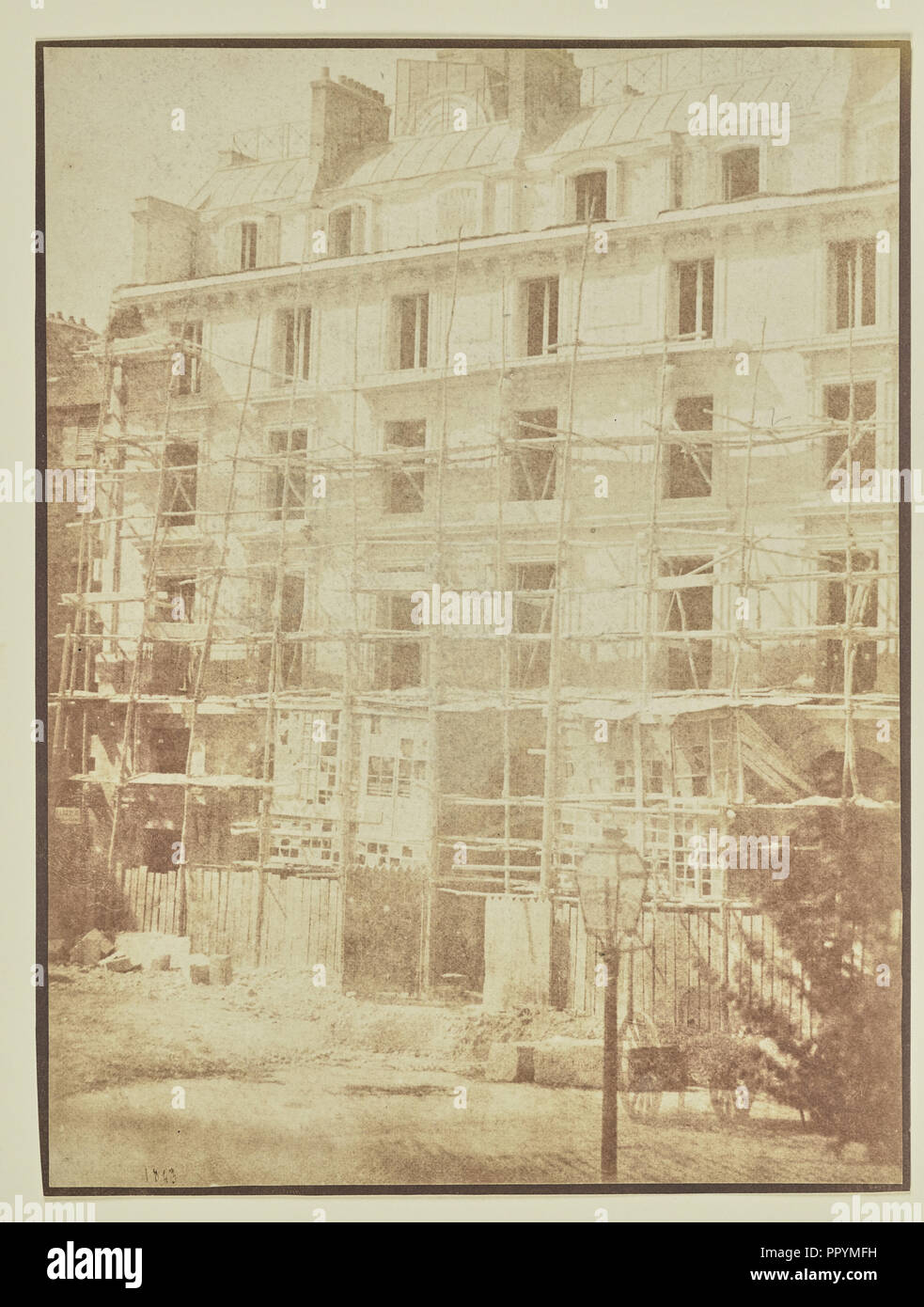 Construction of the Galerie de la Madeleine; Hippolyte Bayard, French ...