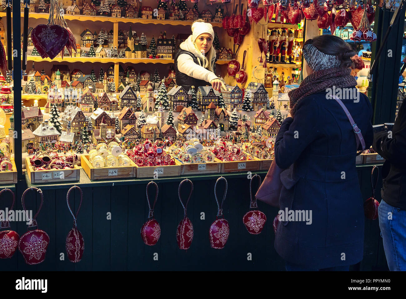 Traditional austrian souvenirs salzburg austria hi-res stock ...