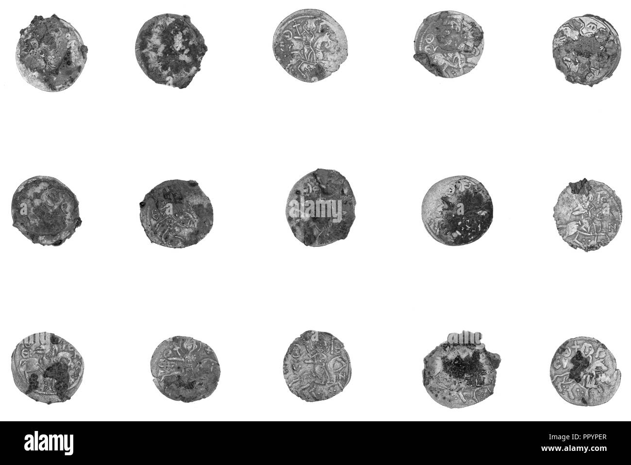 Trebizond Coin; about 13th century; Silver, Byzantine Coinage of the ...