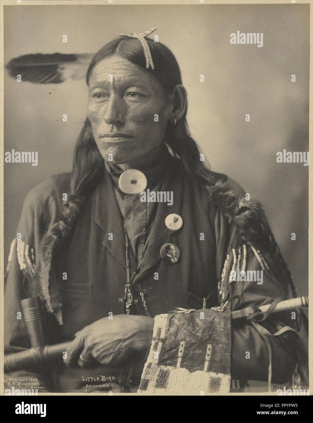 Little Bird, Arapahoe; Adolph F. Muhr, American, died 1913, Frank A ...