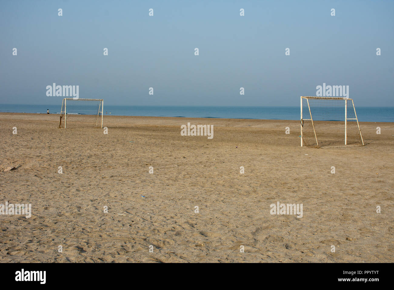 Beach soccer field hi-res stock photography and images - Alamy
