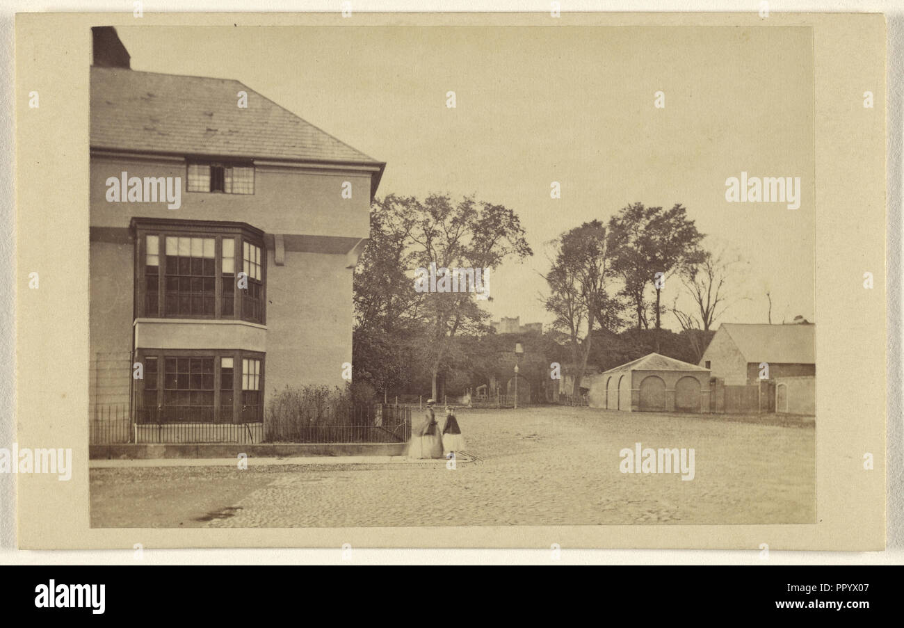 View of Ludlow, England; Thomas Jones, British, active 1860s - 1870s ...