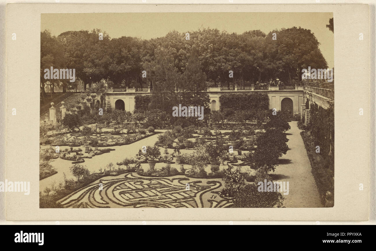 Garden. Pamfili Doria. Villa Doria Pamphili; Joseph Spithöver, Italian ...
