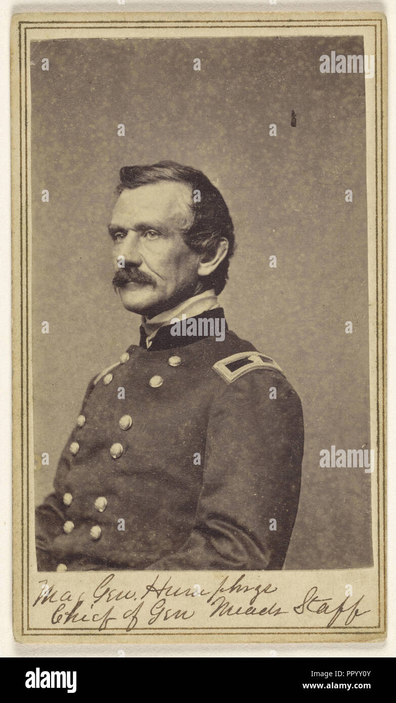Maj. Gen. Andrew Atkinson Humphreys. Chief of Gen. Meade's Staff ...