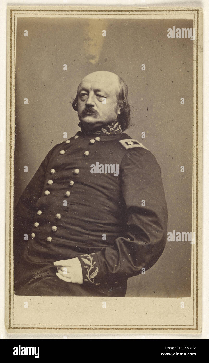 Major-General Benjamin Franklin Butler, 1818 - 1893, Studio of Mathew B ...