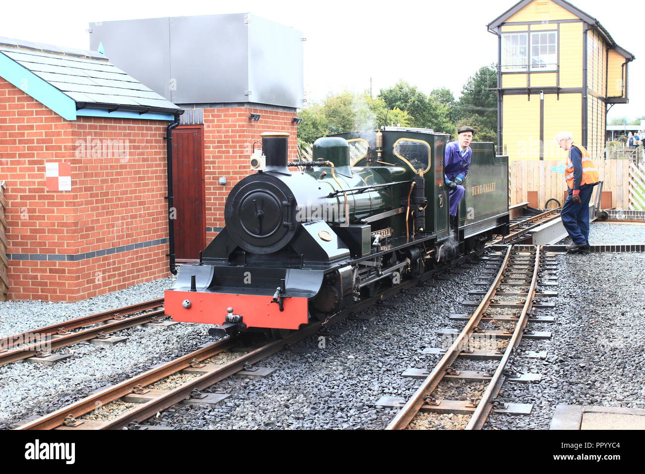 Steam train Norfolk Stock Photo - Alamy