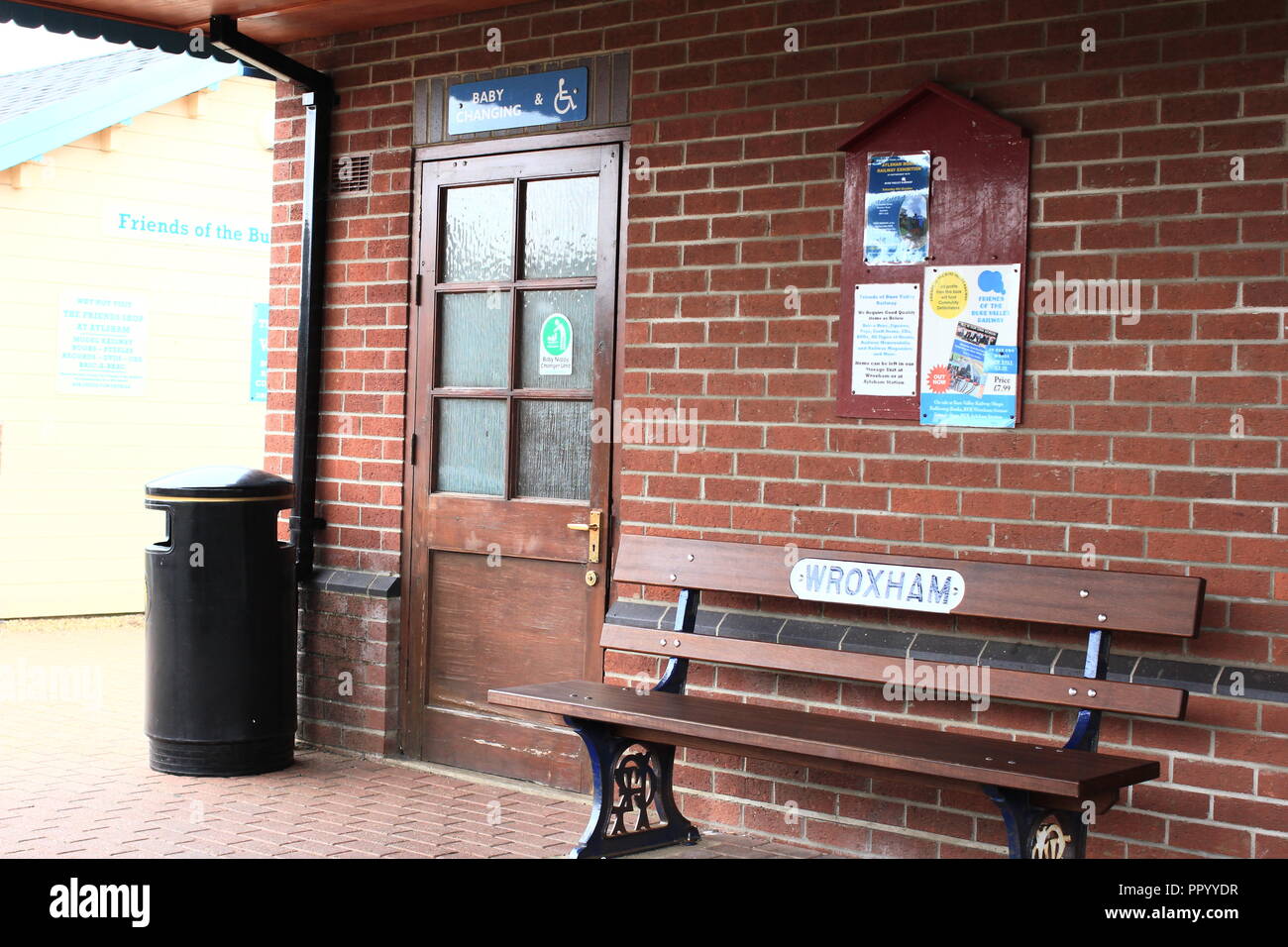 Wroxham railway station hi-res stock photography and images - Alamy
