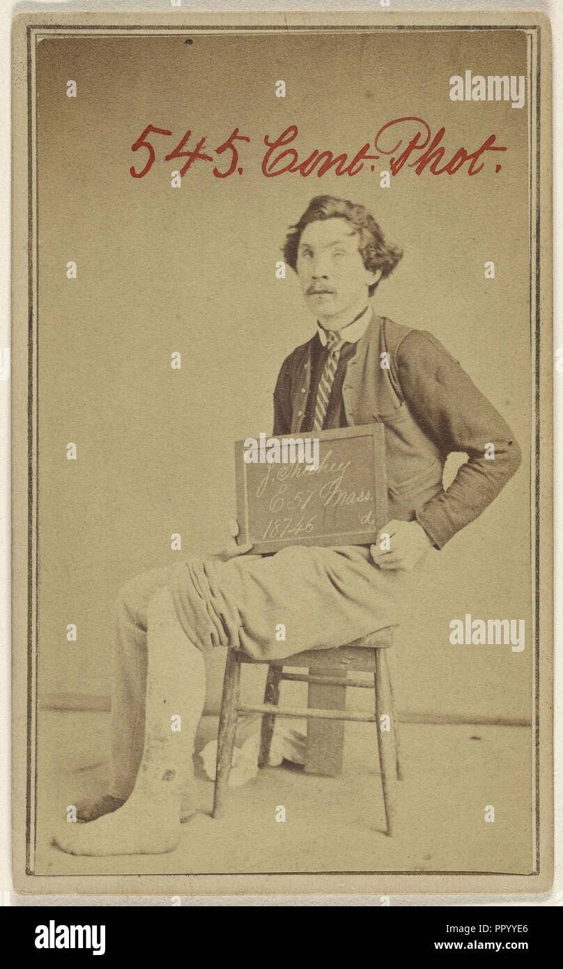J. Shuhey, E 57. Mass. 18746 d., Civil War victim; American; 1862 ...