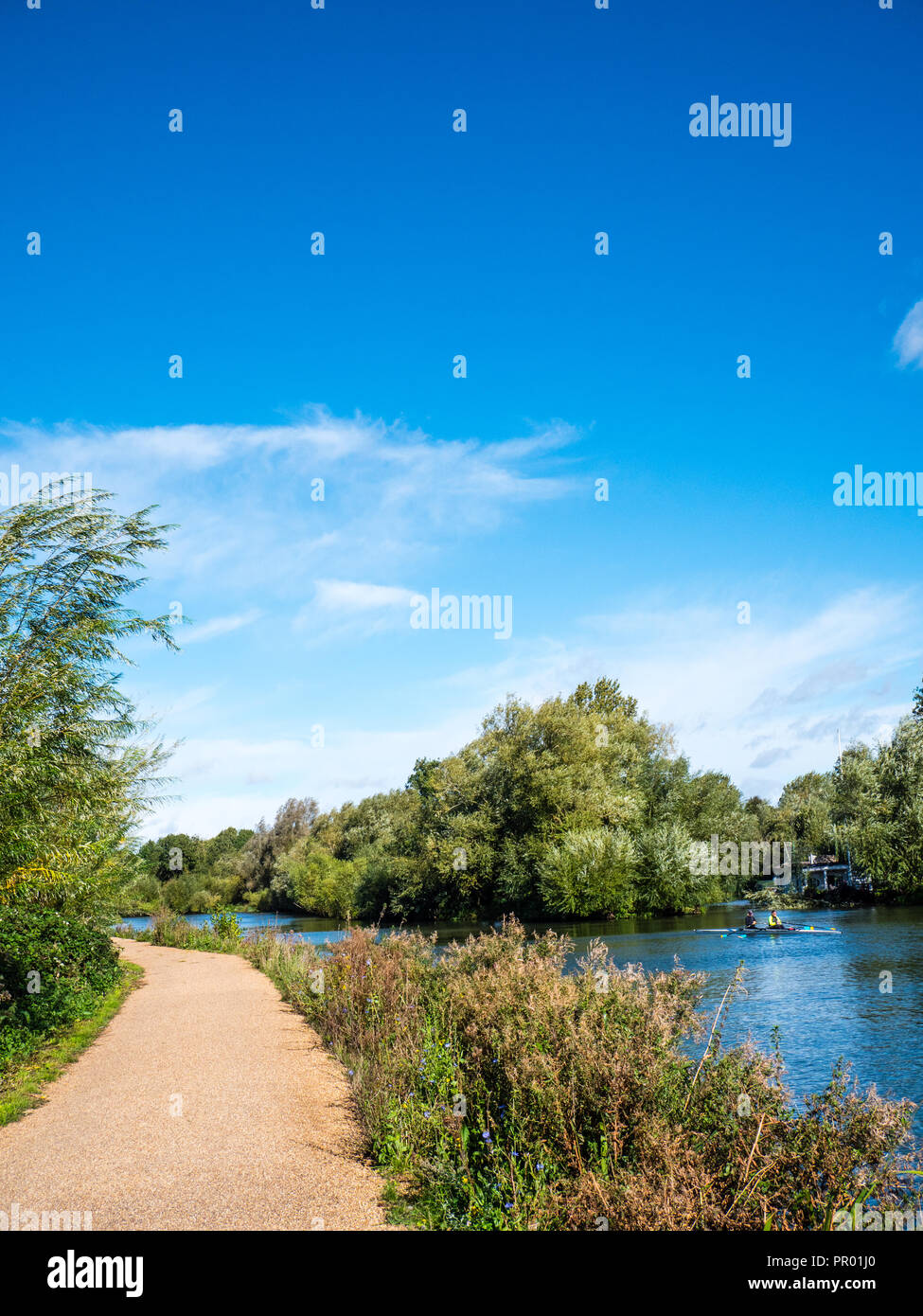 River Kayaking, Thames Path, River Thames, Oxford, Oxfordshire, England ...