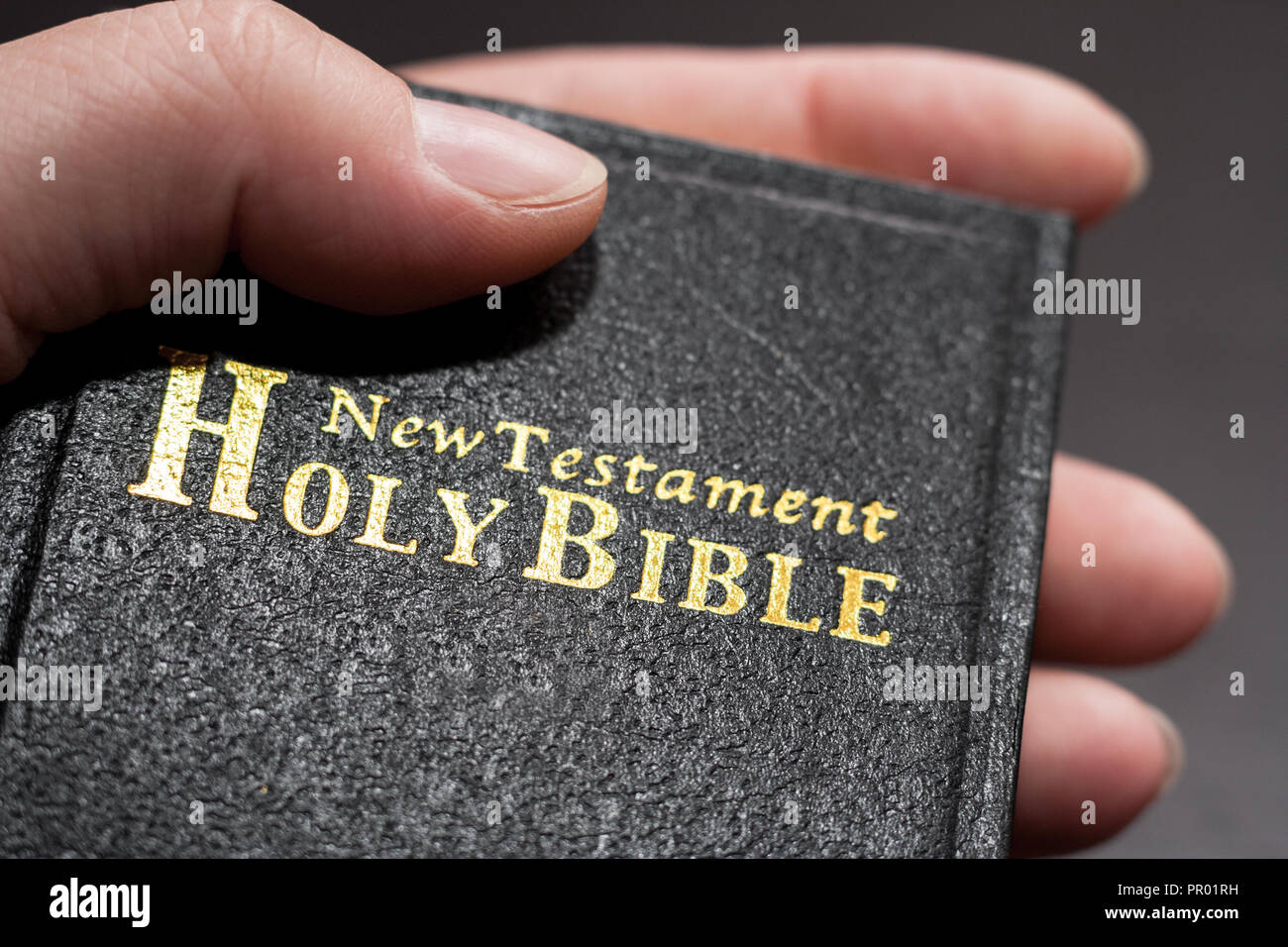 The Bible Opened. The holy bible close up Stock Photo - Alamy