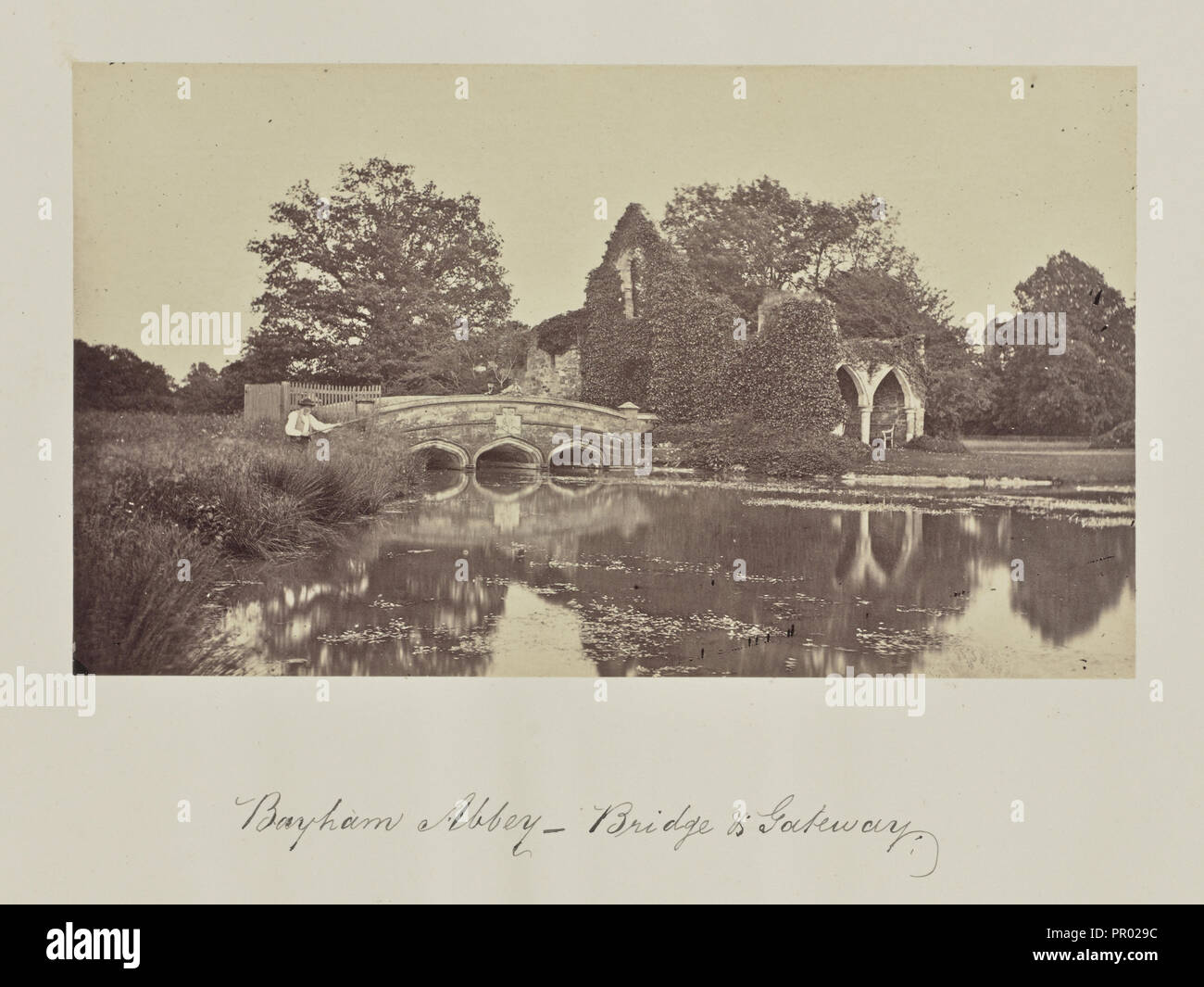 Bayham Abbey - Bridge & Gateway; Bayham, Great Britain; about 1865 ...