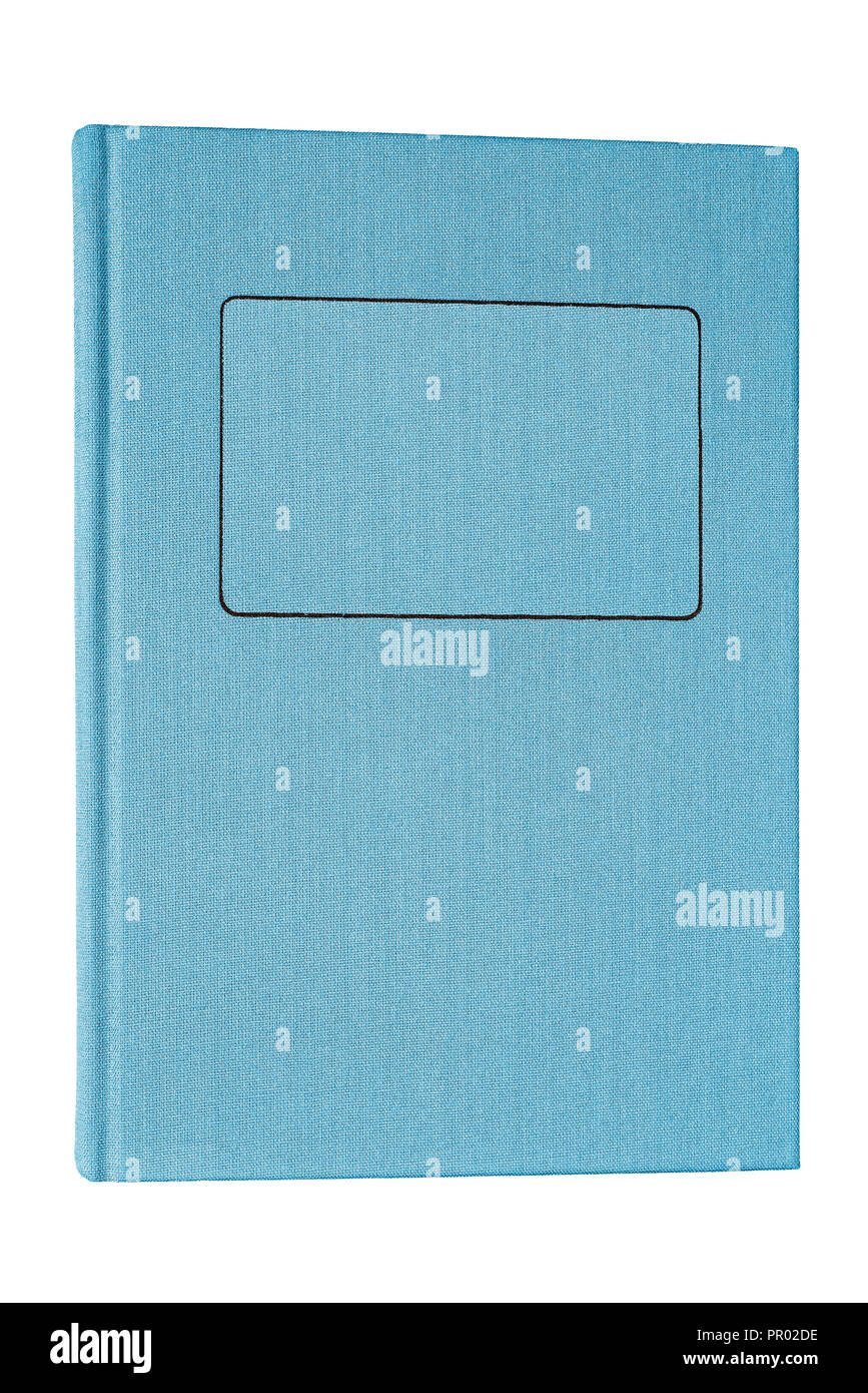 Blank blue front cover book hi-res stock photography and images - Alamy
