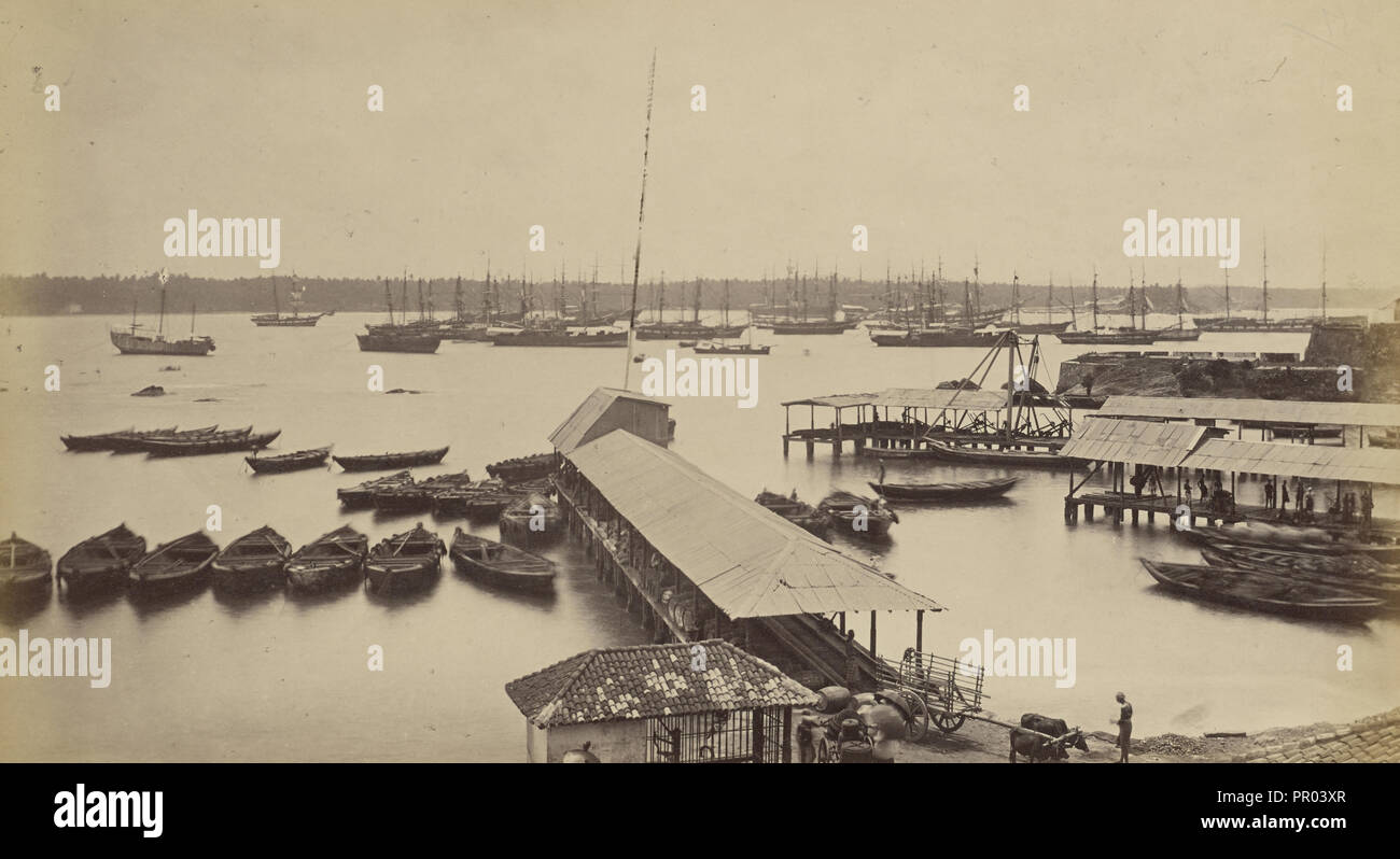 Point de Galle, Ceylon; Galle, Ceylon; about 1863 - 1874; Albumen ...