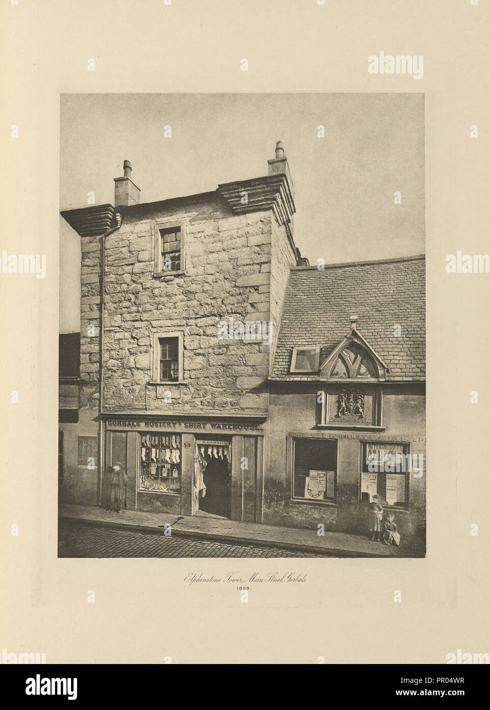 Elphinstone Tower, Main Street, Gorbals; Thomas Annan, Scottish,1829 ...