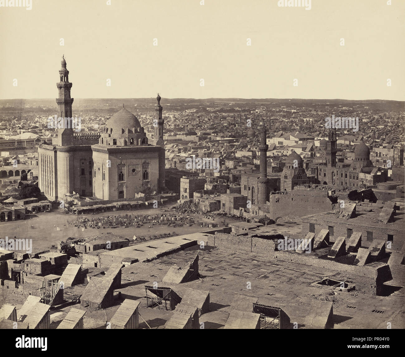 Cairo from the Citadel. First view; Francis Frith, English, 1822 - 1898 ...