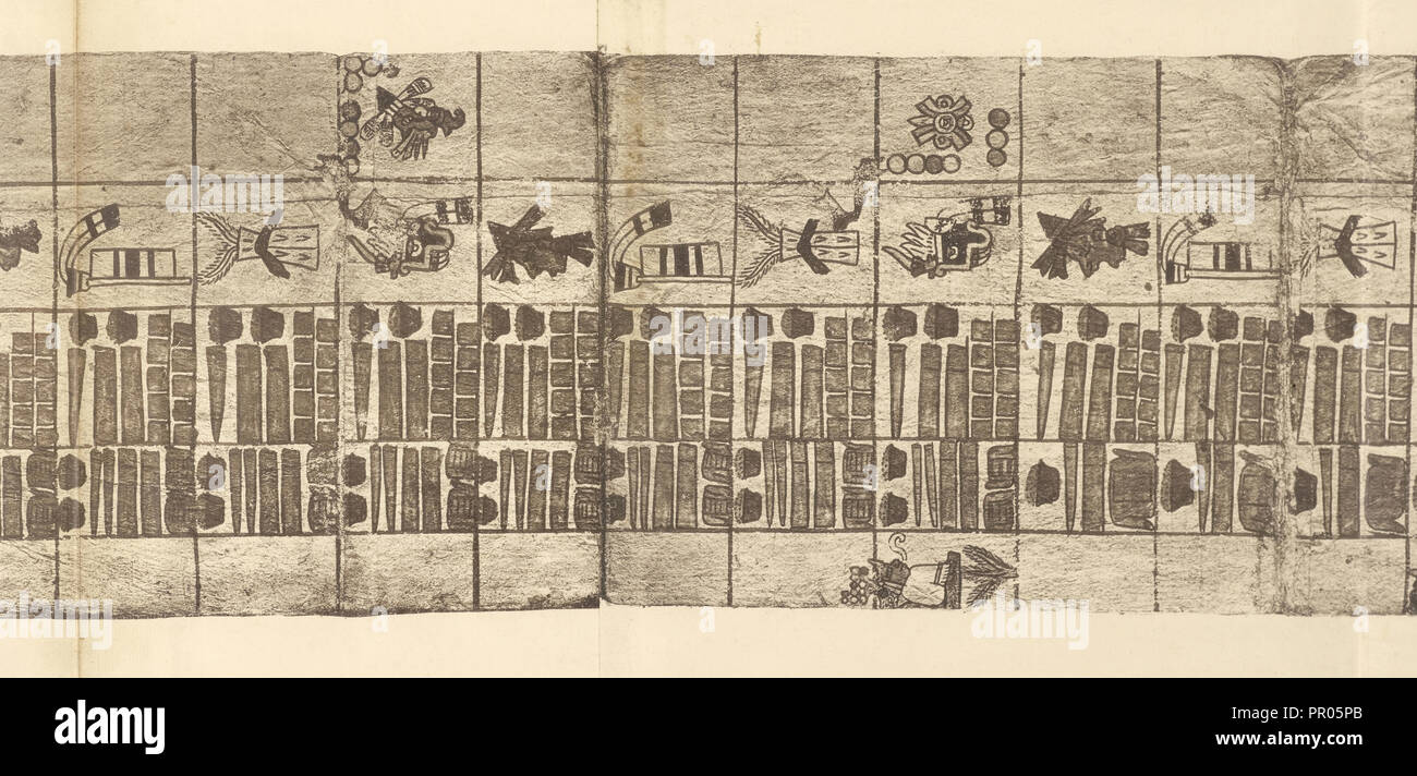 Aztec hieroglyph, Die mexikanischen bilderhandschriften Alexander von ...