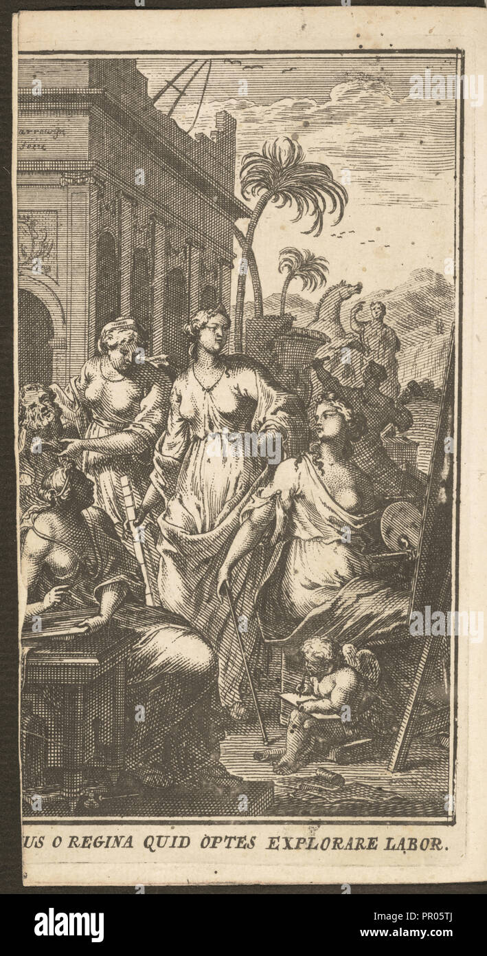 Frontispiece, Cabinet des singularitez d'architecture, peinture ...