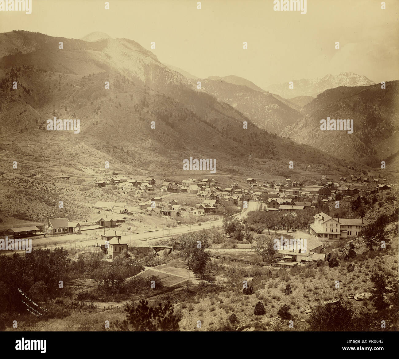 Manitou, Colorado; William Henry Jackson, American, 1843 - 1942, about ...