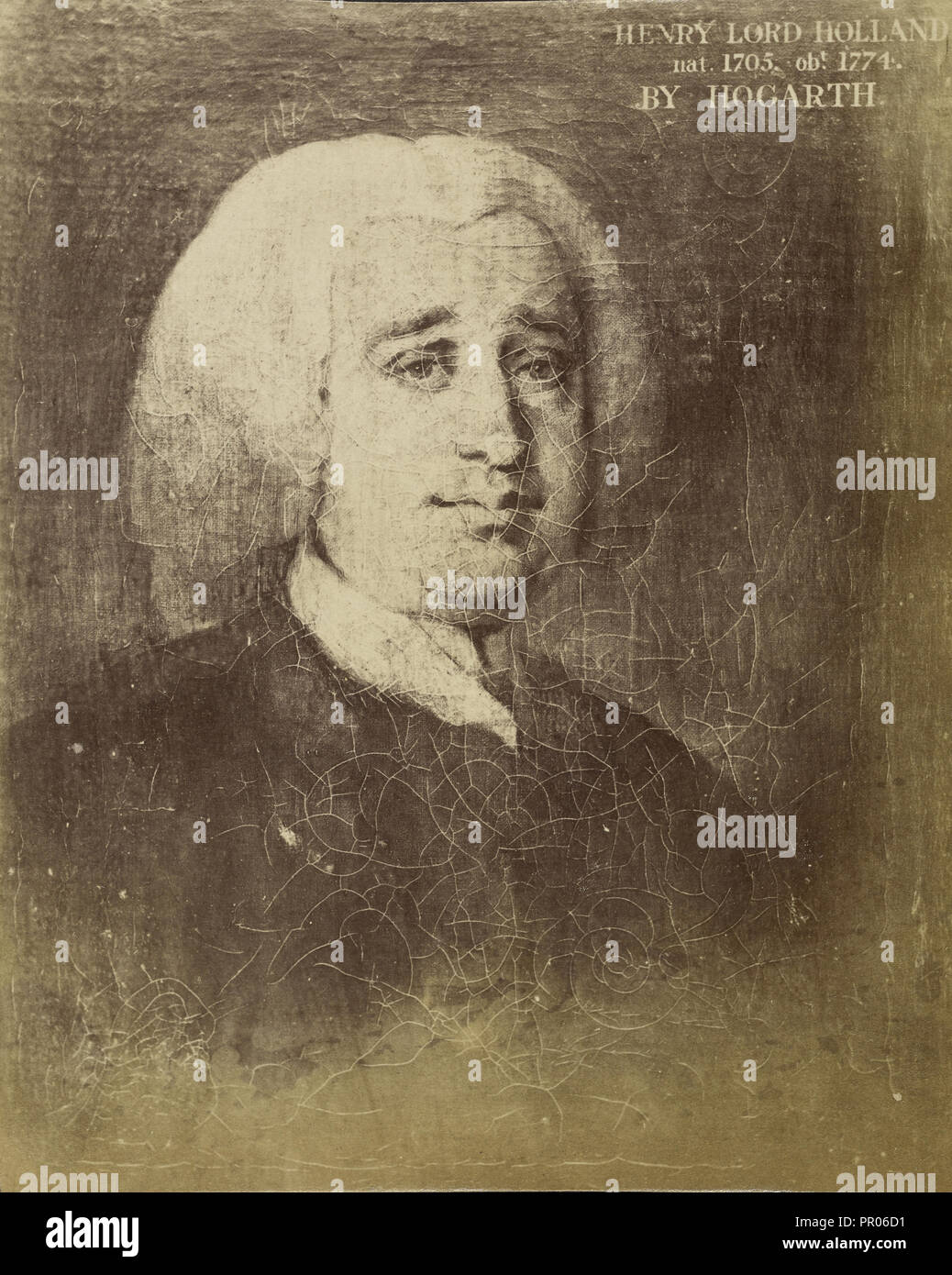 Henry Fox, 1st Baron Holland of Foxley by William Hogarth; about 1870 ...