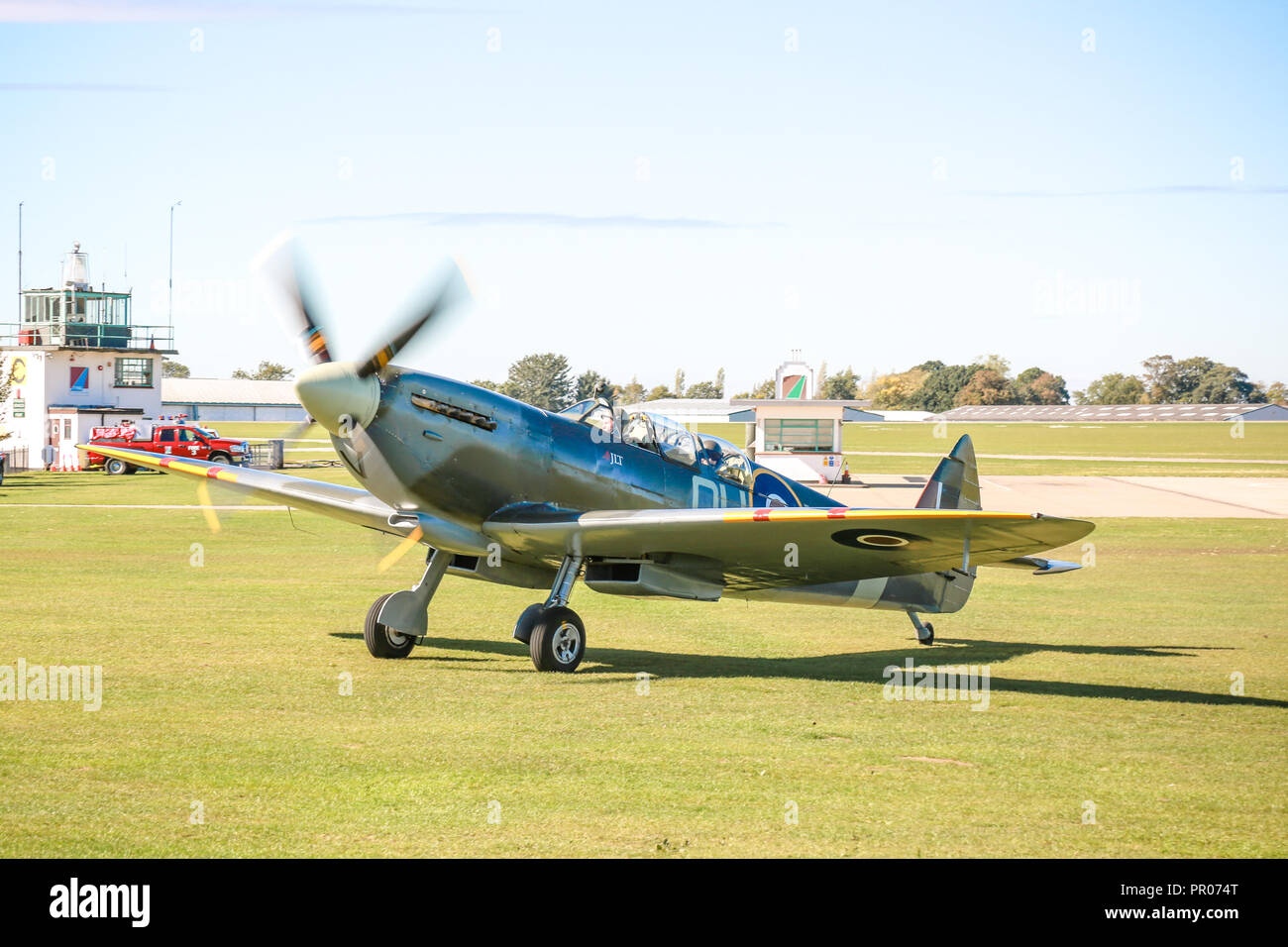 A Messerschmitt Me109 fighter aircraft used in WW2 Stock Photo - Alamy