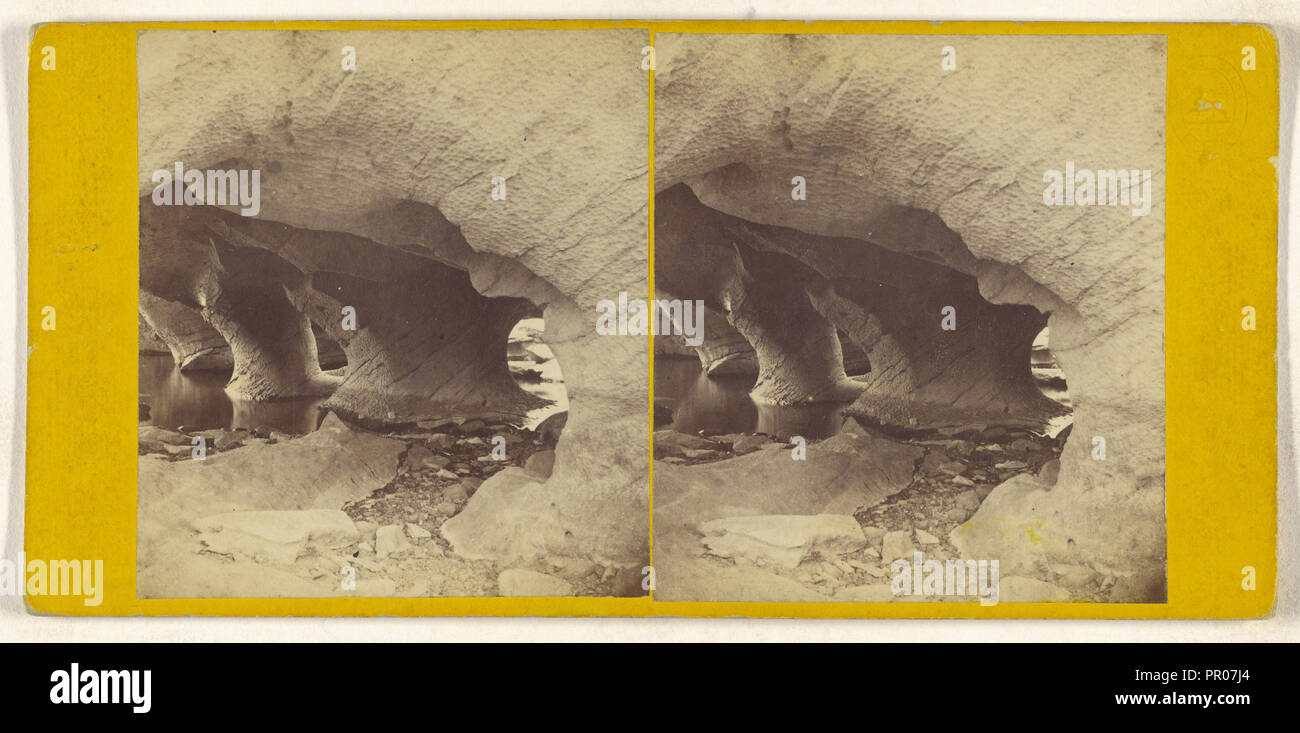 Killarney. Caves under the Colleen Bawn Rock, Middle Lake; British ...