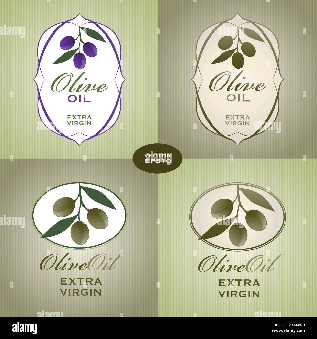Vegetable plant labels Stock Vector Images - Alamy