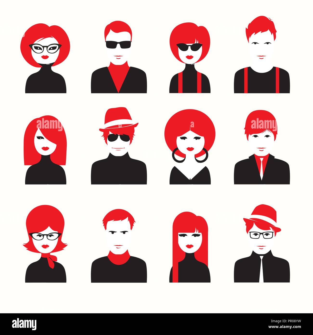 Sixties vectors hi-res stock photography and images - Alamy