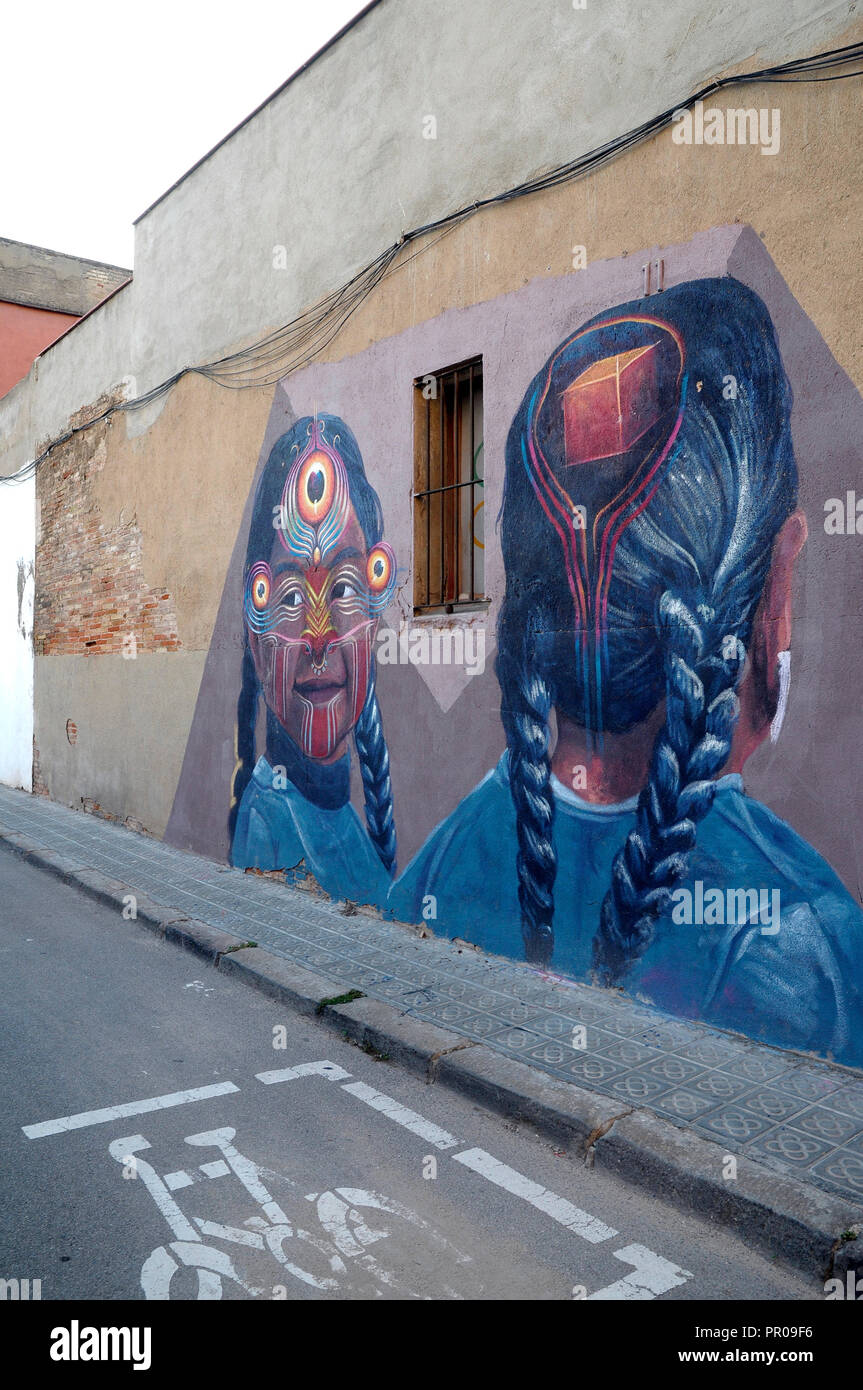 Grafitti by Gleo, Fernando Poo street, poble nou, urban Art ,streetarts ...