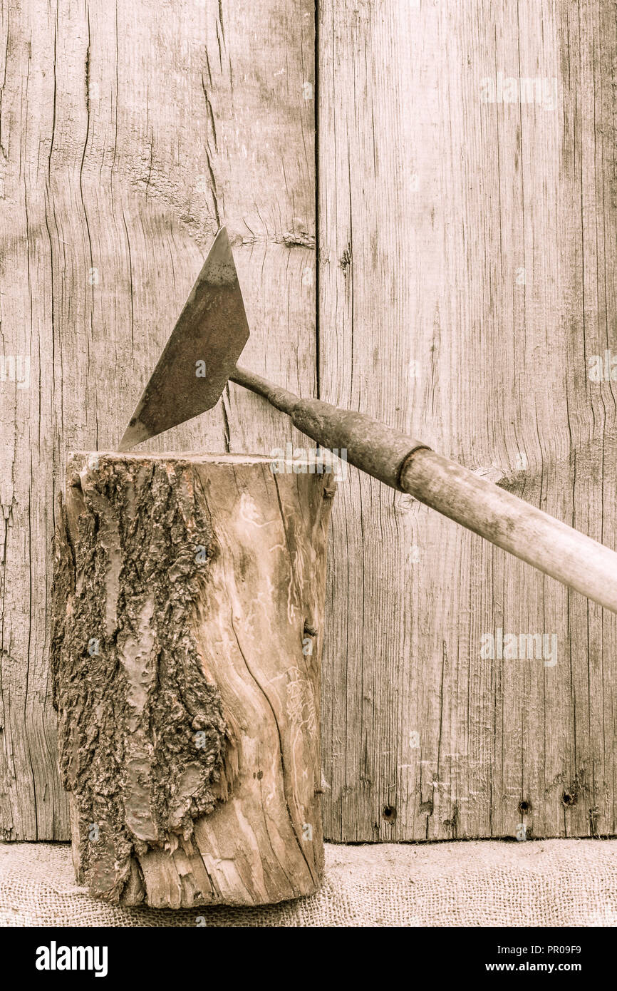 Rusty farm tools hi-res stock photography and images - Alamy