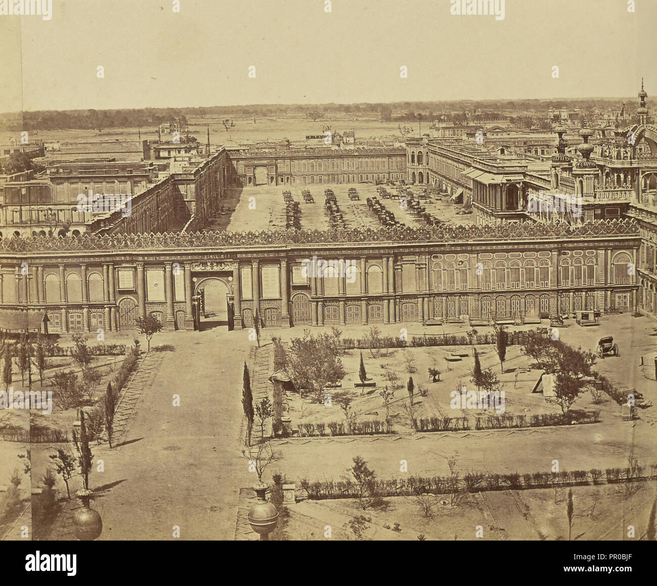 Panorama of Lucknow: View of Devastation Wrought by Lucknow Massacre ...