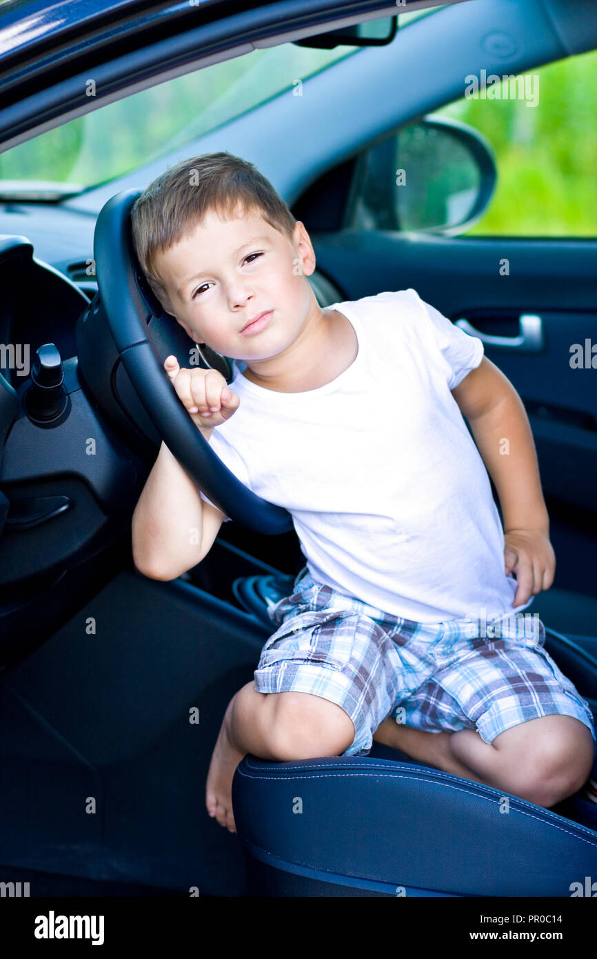 Driver leaning inside hi-res stock photography and images - Alamy